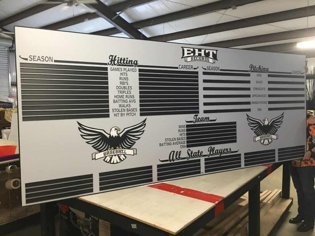 The #1 Best Baseball Record Boards in the USA