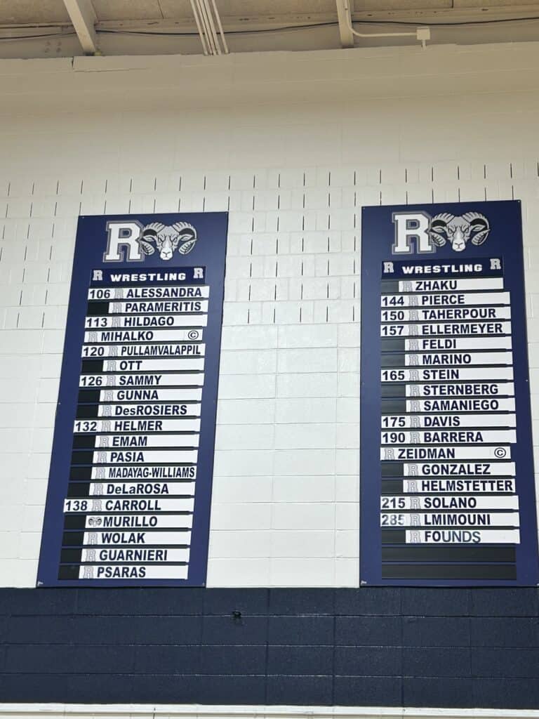 #1 Best Team Roster Boards by Sign Solutions Tomball TX